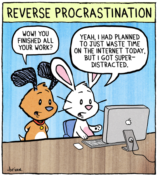 Just for Laugh-Humor on Procrastination – Corporate Essentials